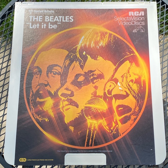 RCA | Other | Capacitance Electronic Disc The Beatles Let It Be | Poshmark